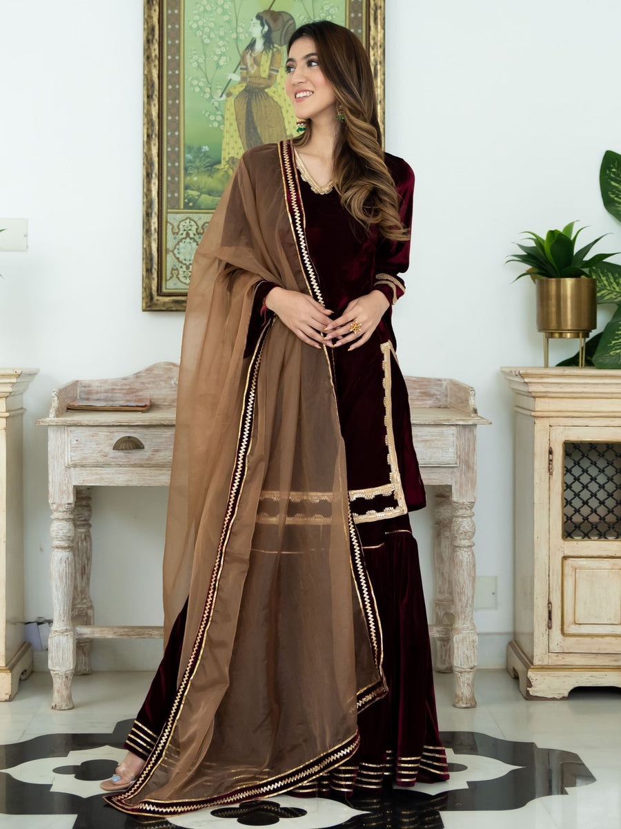 Buy Sharara Sets for Women Online in India 2024 | Lavanya The Label