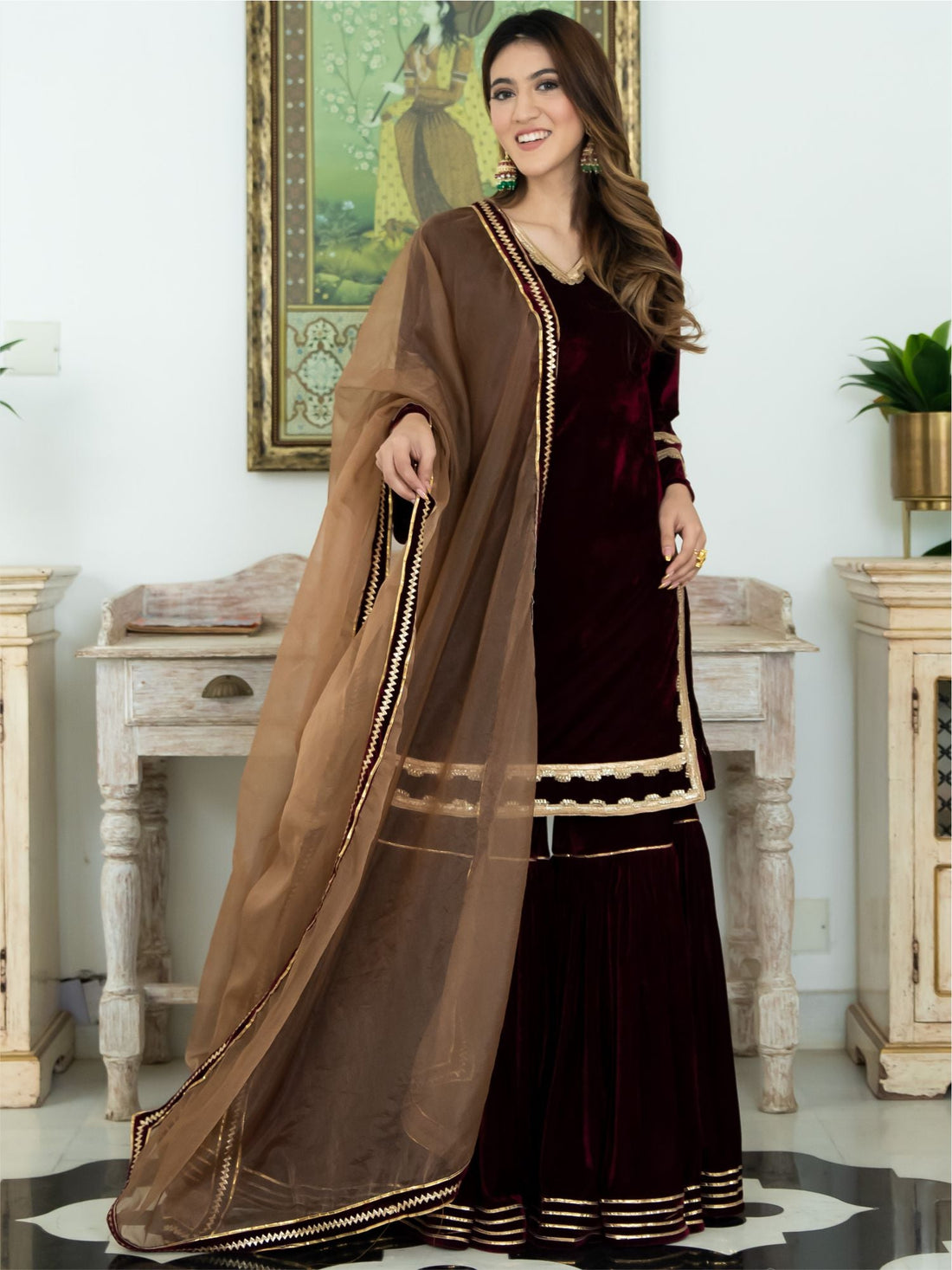 Buy Sharara Sets for Women Online in India 2024 | Lavanya The Label